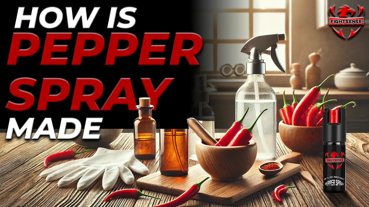 How Is Pepper Spray Made? | DIY Pepper Spray Recipe - FIGHTSENSE