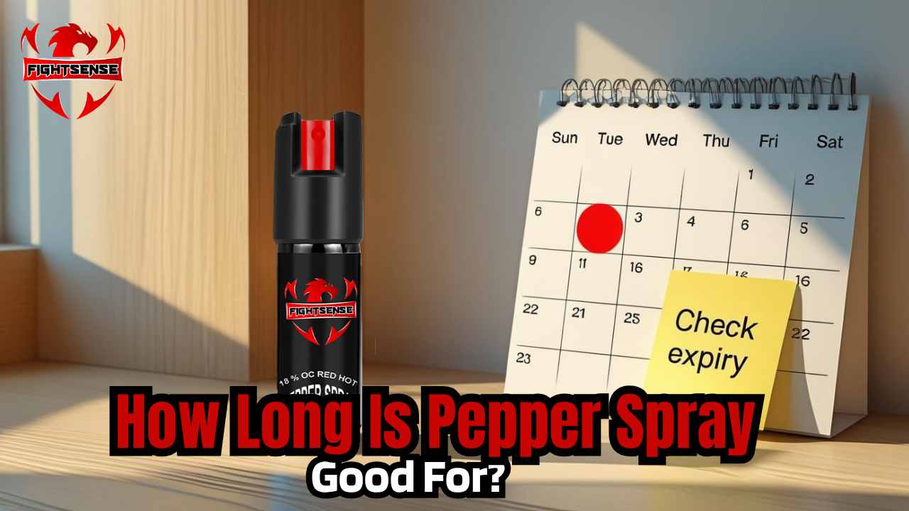 How Long Is Pepper Spray Good For? - FIGHTSENSE