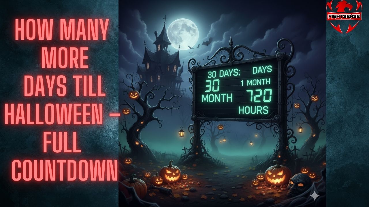 How Many More Days till Halloween – Full Countdown - FIGHTSENSE