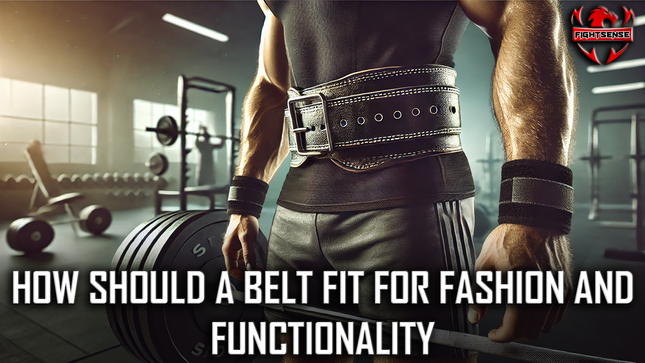 How Should a Belt Fit for Fashion and Functionality? - FIGHTSENSE
