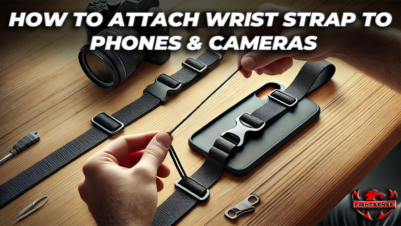 How to Attach Wrist Strap to Phones & Cameras: A Guide - FIGHTSENSE