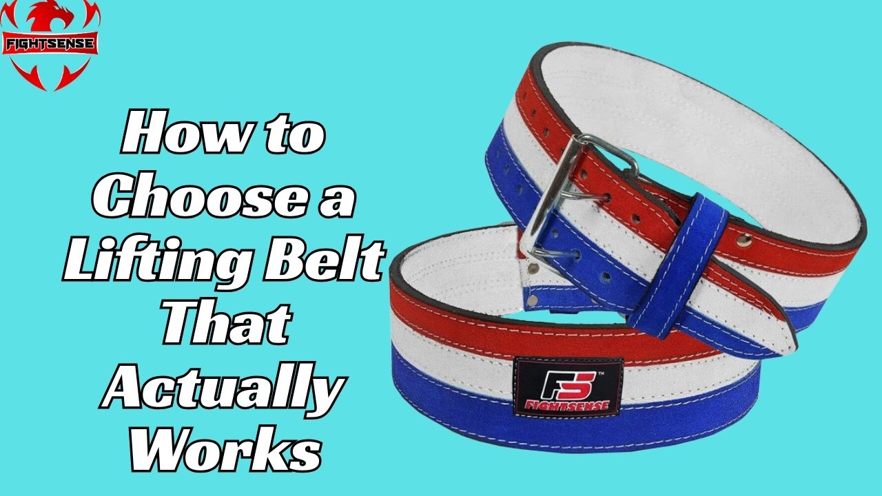 How to Choose a Lifting Belt That Actually Works - FIGHTSENSE