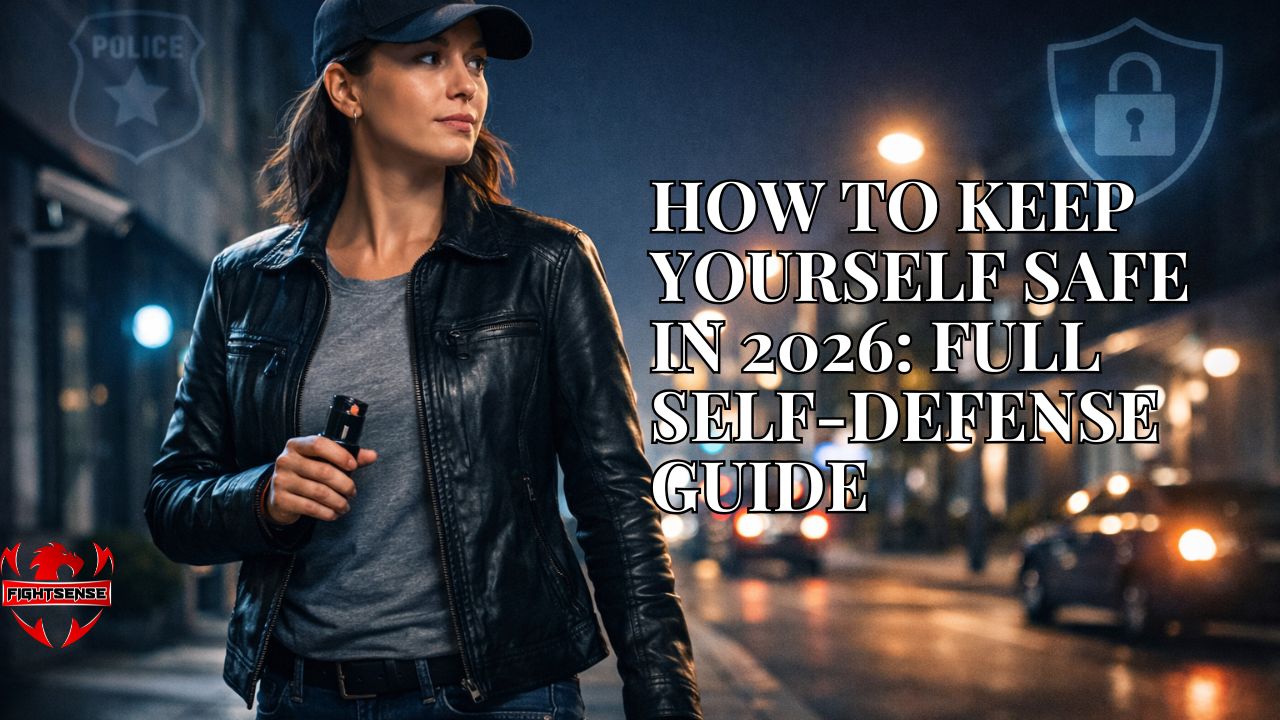 How to Keep Yourself Safe in 2026: Full Self-Defense Guide - FIGHTSENSE