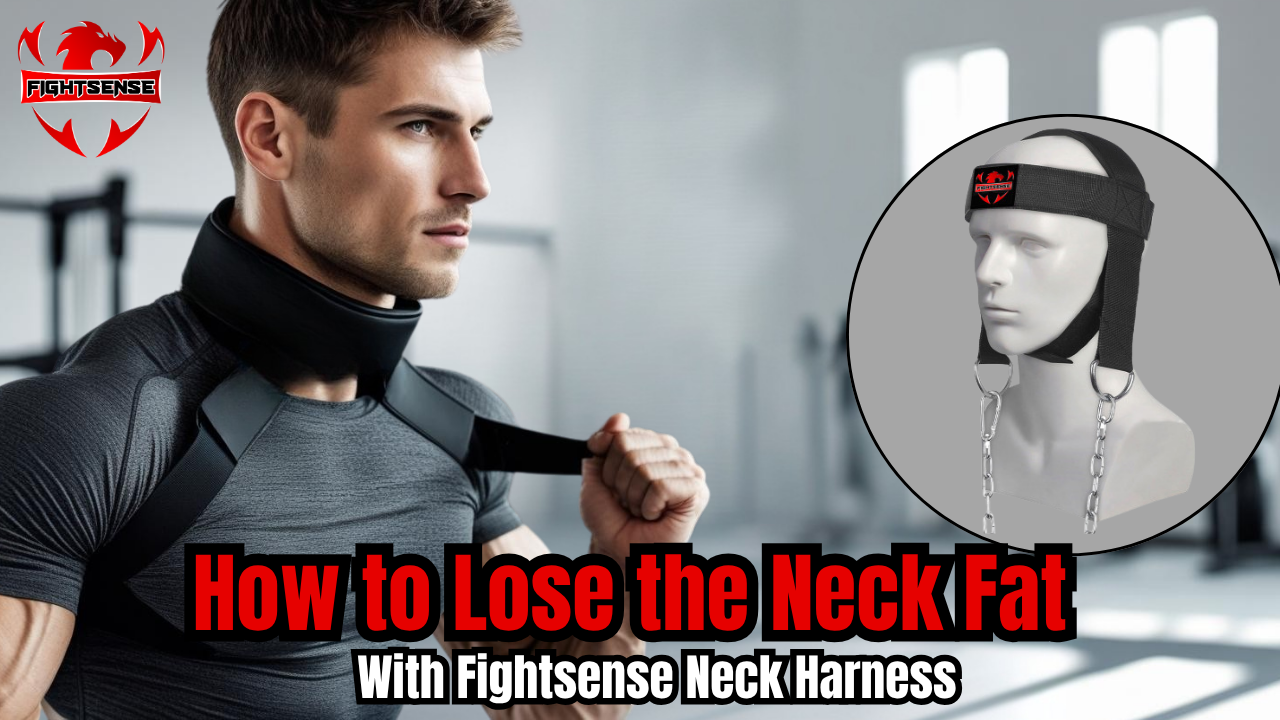 How to Lose the Neck Fat with Fightsense Neck Harness - FIGHTSENSE