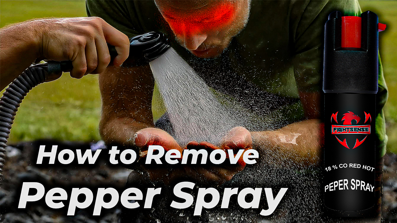 How to Remove Pepper Spray: Effective Methods and Tips - FIGHTSENSE