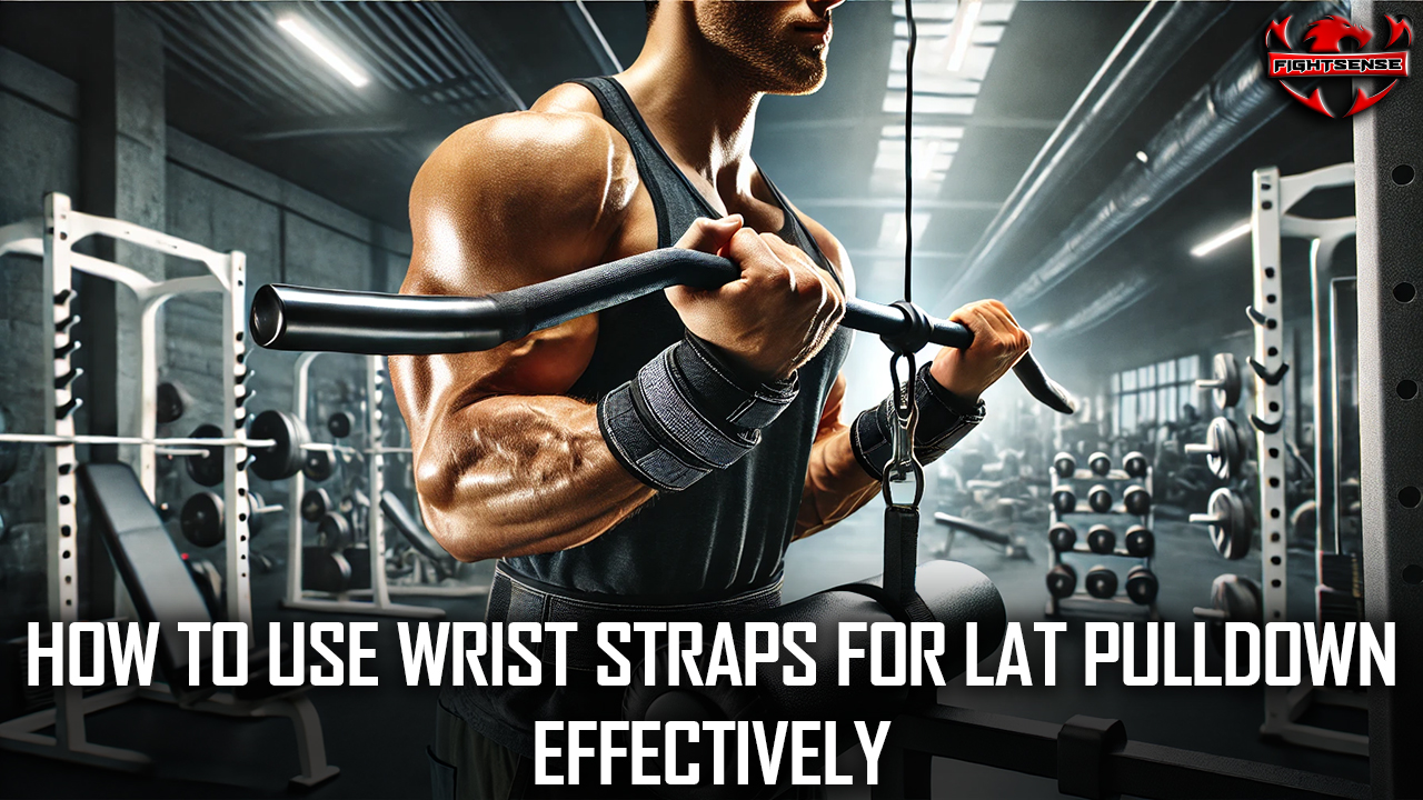 How to Use Wrist Straps for Lat Pulldown Effectively - FIGHTSENSE