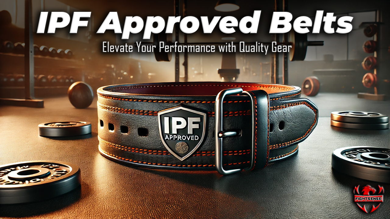 IPF Approved Belts: Lift Heavier with Certified Gear - FIGHTSENSE