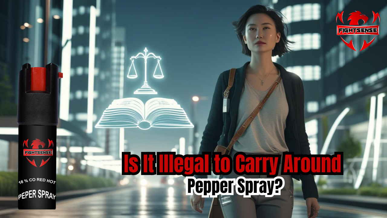 Is It Illegal to Carry Around Pepper Spray? - FIGHTSENSE