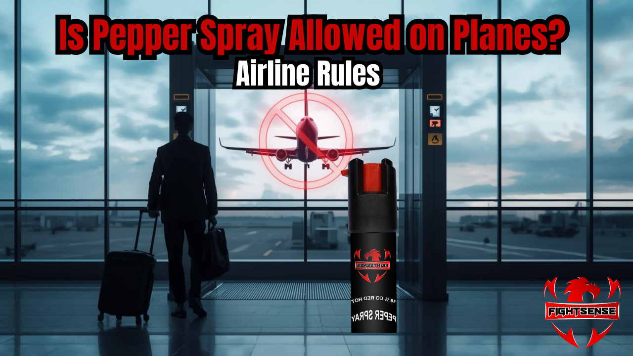 Is Pepper Spray Allowed on Planes? Airline Rules - FIGHTSENSE