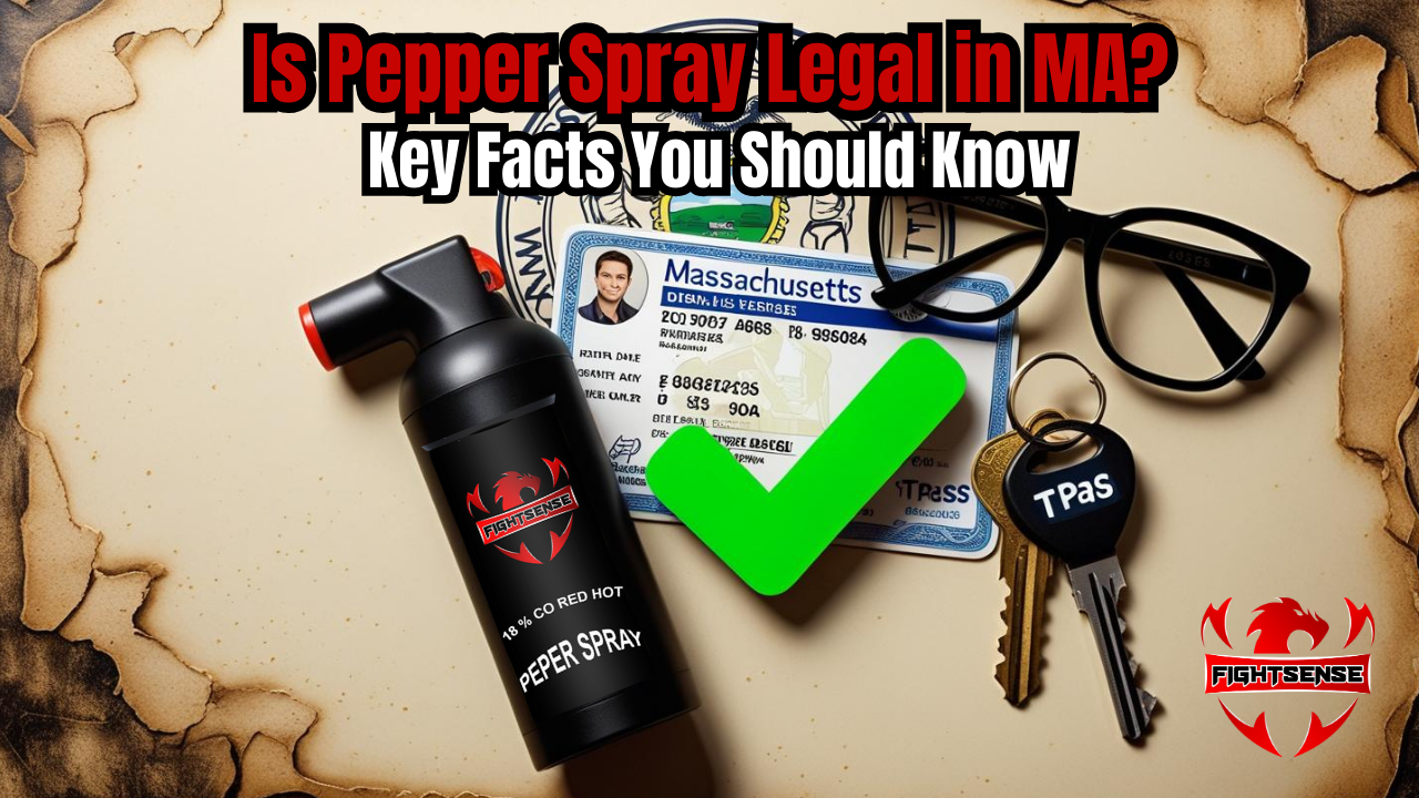 Is Pepper Spray Legal in MA? Key Facts You Should Know - FIGHTSENSE