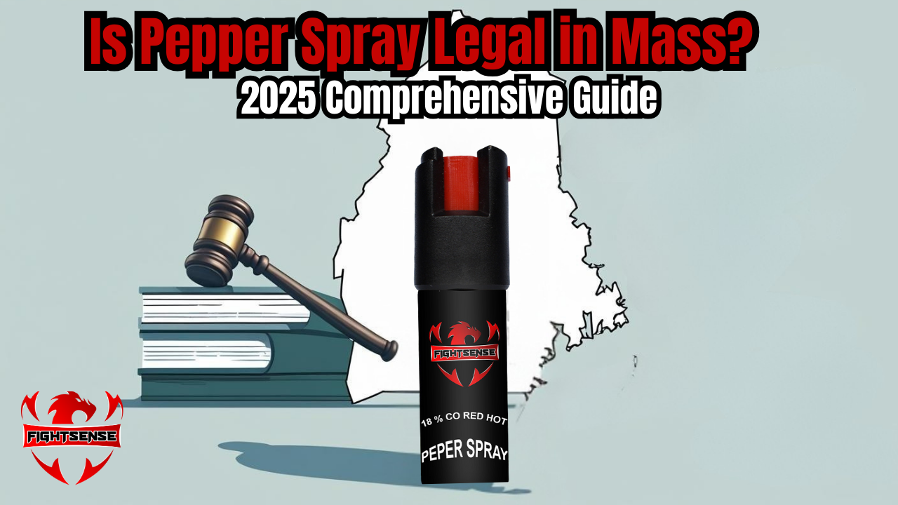 Is Pepper Spray Legal in Mass? 2025 Comprehensive Guide - FIGHTSENSE