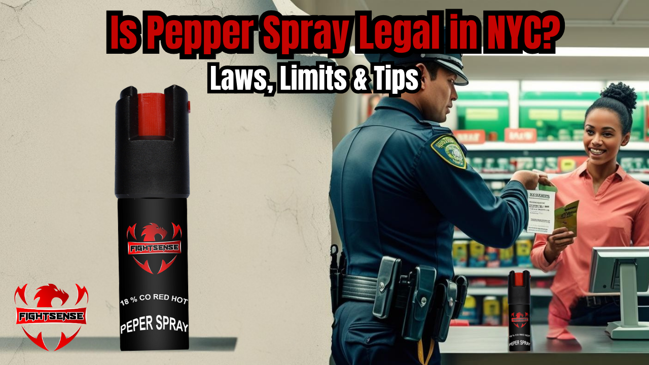 Is Pepper Spray Legal in NYC? Laws, Limits & Tips - FIGHTSENSE
