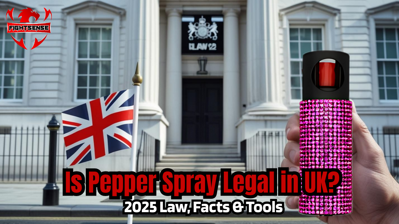 Is Pepper Spray Legal in UK? 2025 Law, Facts & Tools - FIGHTSENSE