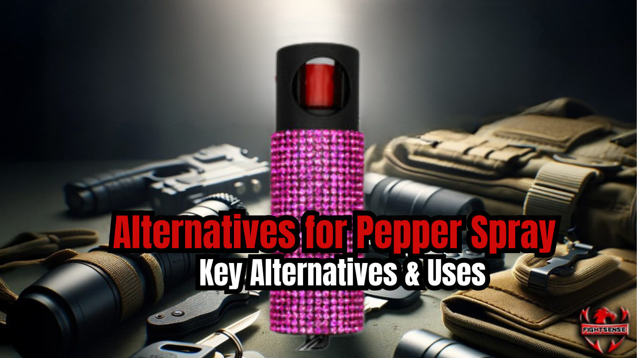Alternatives for Pepper Spray: Key Alternatives & Uses - FIGHTSENSE