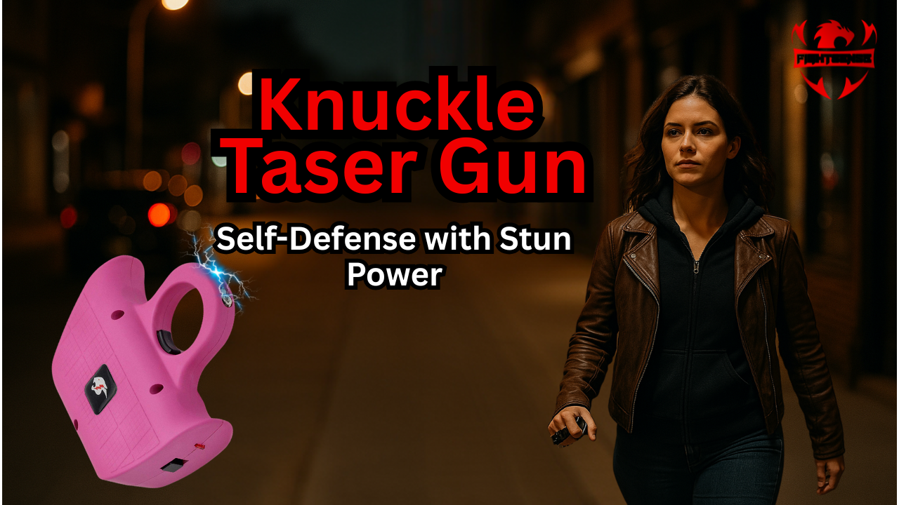Knuckle Taser Gun: Self-Defense with Stun Power - FIGHTSENSE