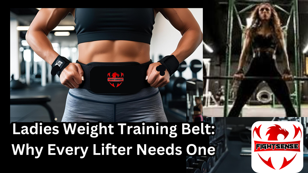 Ladies Weight Training Belt: Why Every Lifter Needs One - FIGHTSENSE