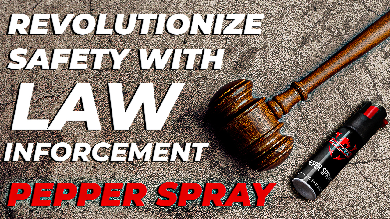 Revolutionize Safety with Law Enforcement Pepper Spray - FIGHTSENSE