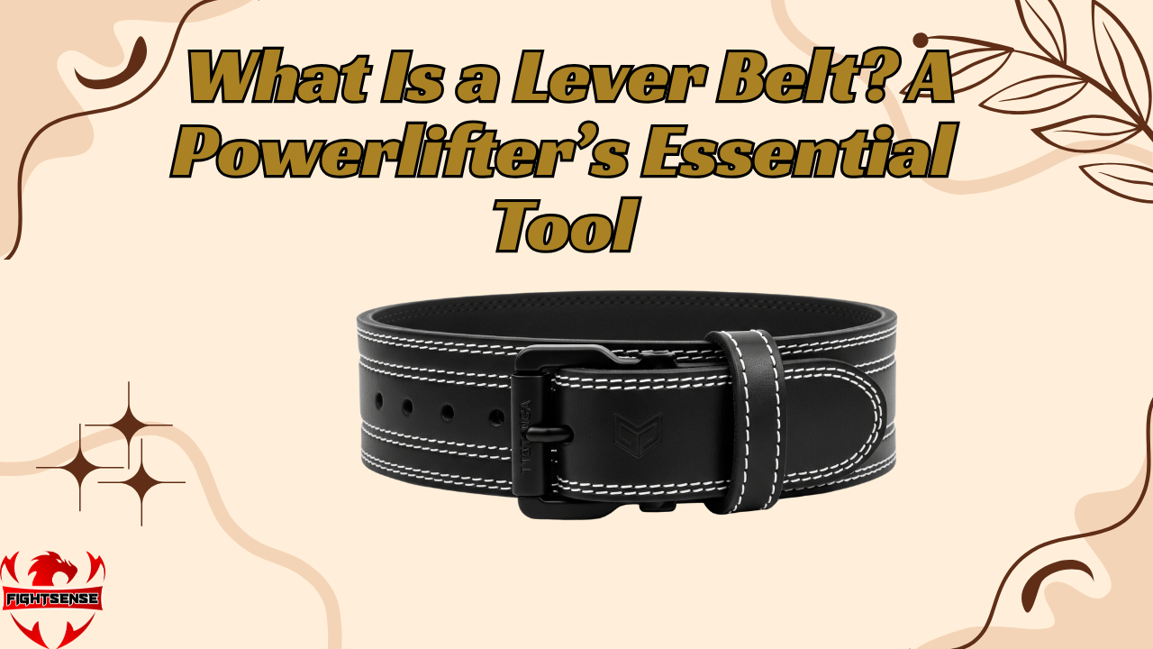 What Is a Lever Belt? A Powerlifter’s Essential Tool - FIGHTSENSE