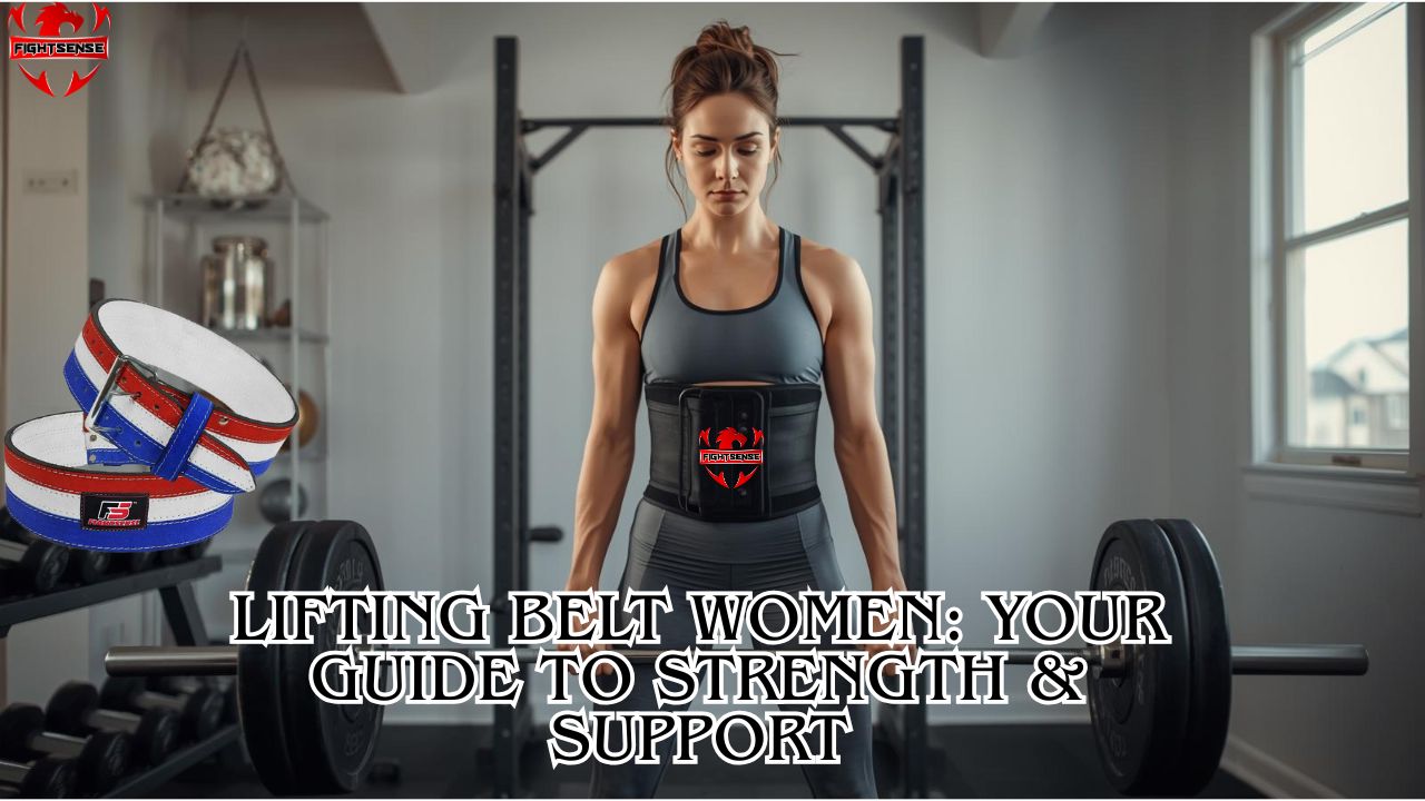 Lifting Belt Women: Your Guide to Strength & Support - FIGHTSENSE