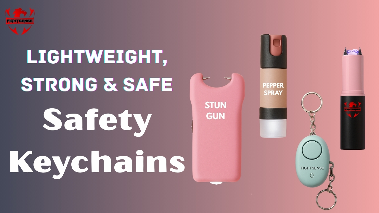 Lightweight, Strong & Safe: Safety Keychains - FIGHTSENSE