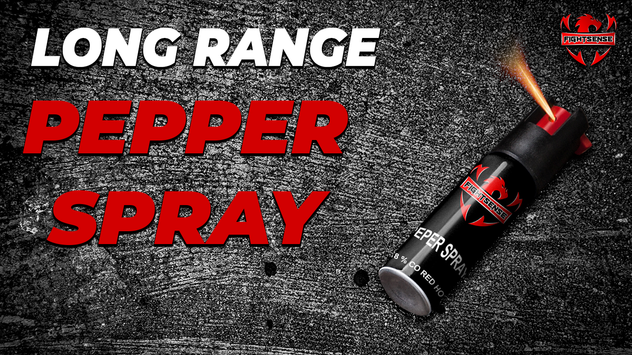 Long Range Pepper Spray: The Best Defense from a Distance - FIGHTSENSE
