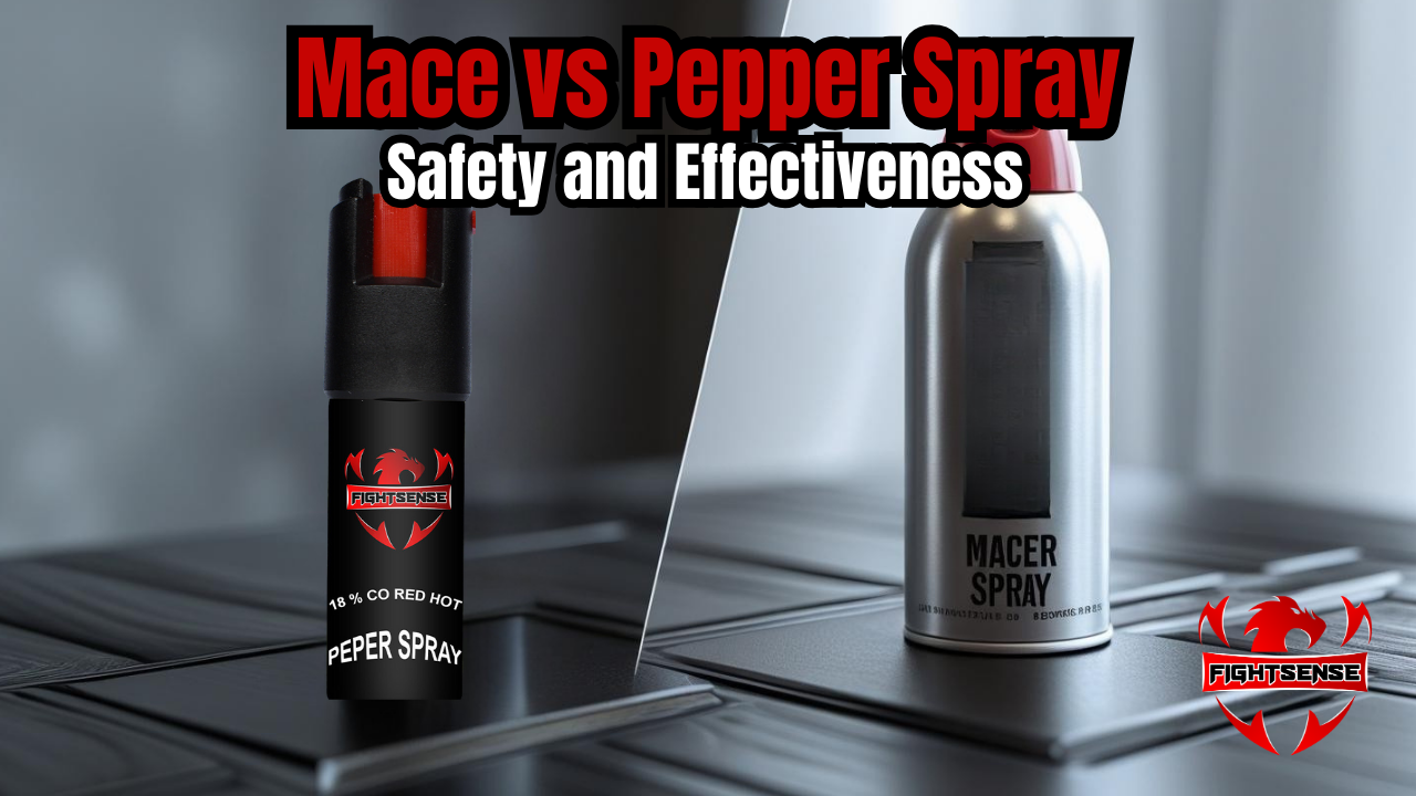 Mace vs Pepper Spray: Safety and Effectiveness - FIGHTSENSE
