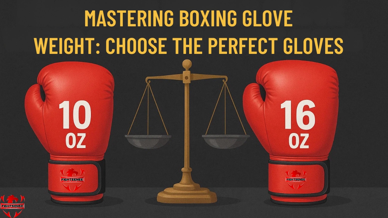 Mastering Boxing Glove Weight: Choose the Perfect Gloves - FIGHTSENSE