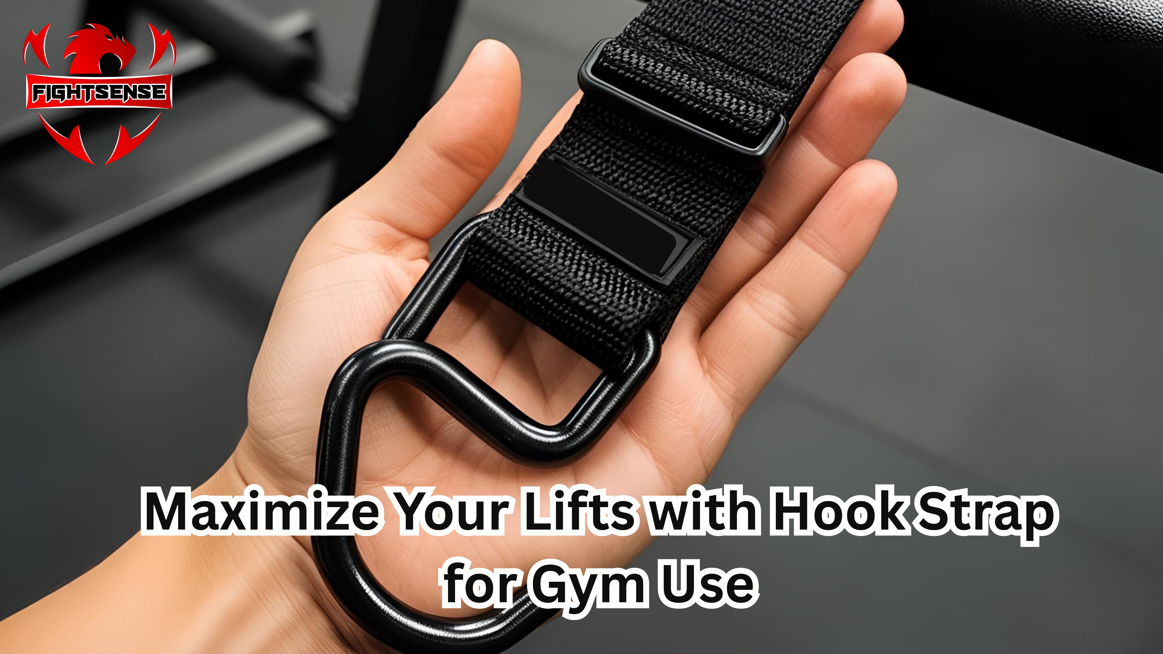 Maximize Your Lifts with Hook Strap for Gym Use - FIGHTSENSE