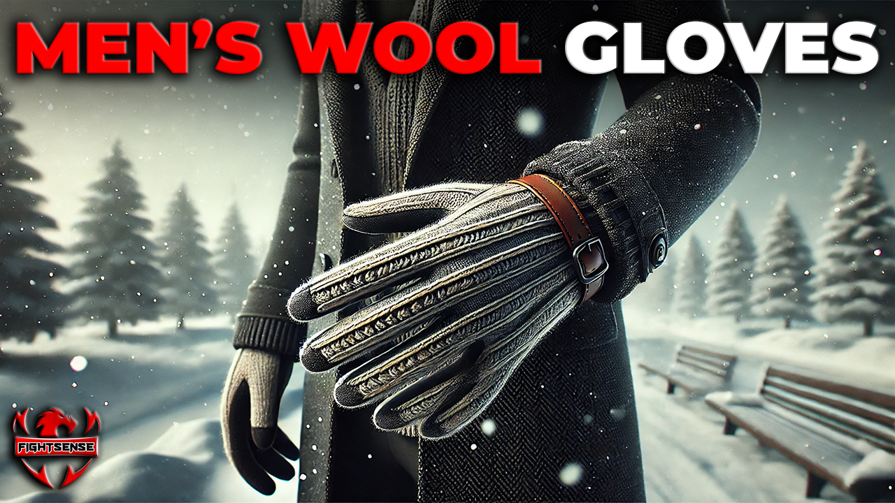 Men’s Wool Gloves: Durable Style - FIGHTSENSE