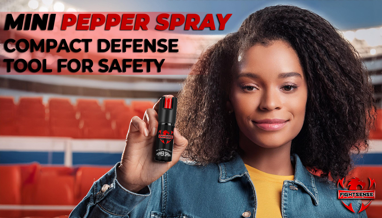 Mini Pepper Spray: Compact Defense Tool for Safety - FIGHTSENSE