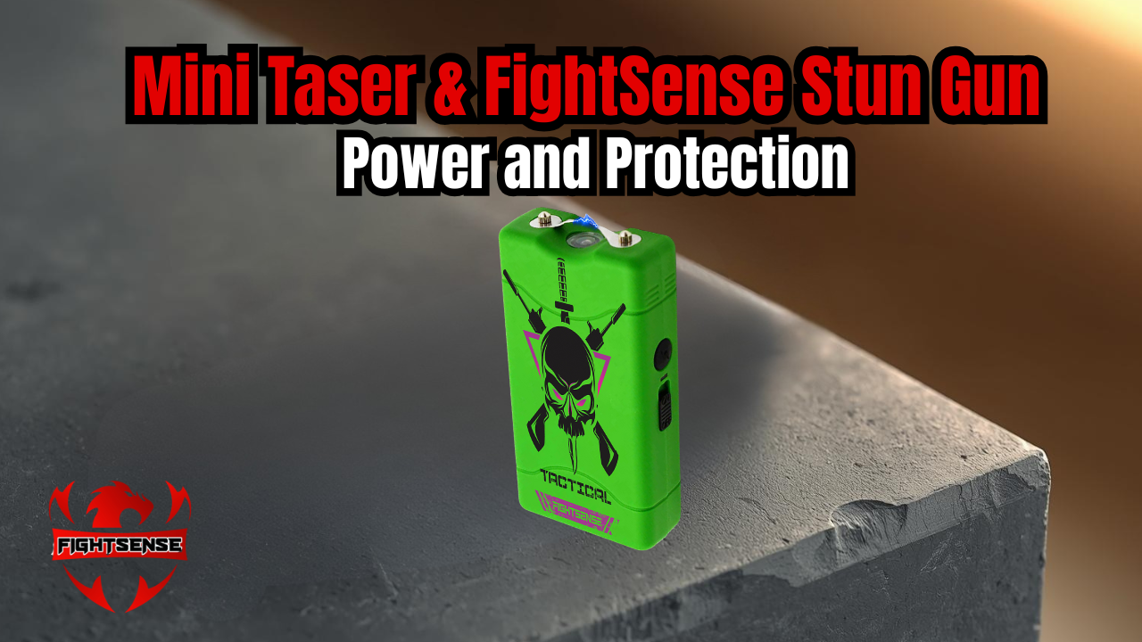 Mini Taser & FightSense Stun Gun: Power and Protection - FIGHTSENSE