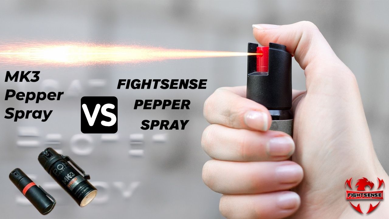 mk3 pepper spray vs Fightsense Pepper Spray - FIGHTSENSE
