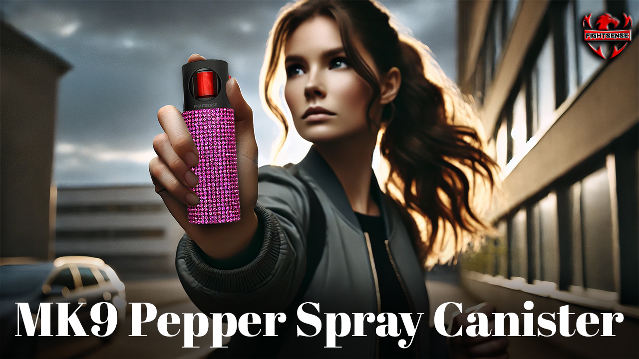 MK9 Pepper Spray Canister: The Ultimate Defense Tool - FIGHTSENSE