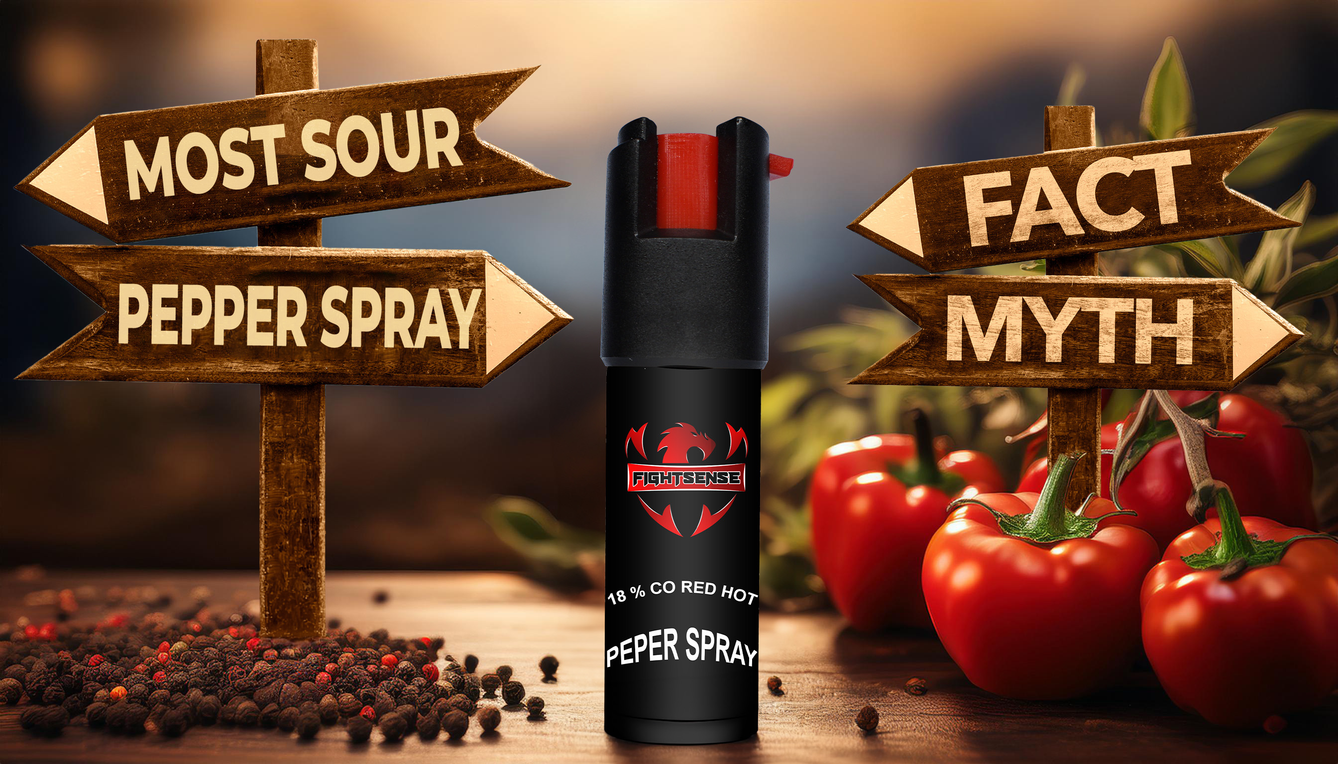 Most Sour Pepper Spray: Myths and Key Facts - FIGHTSENSE