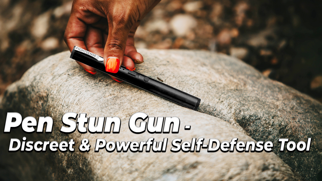 Pen Stun Gun – Discreet & Powerful Self-Defense Tool - FIGHTSENSE