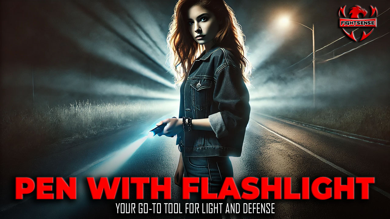 Pen with Flashlight: Your Go-To Tool for Light and Defense - FIGHTSENSE