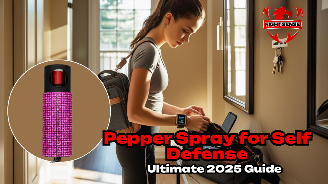 Pepper Spray for Self Defense: Ultimate 2025 Guide - FIGHTSENSE