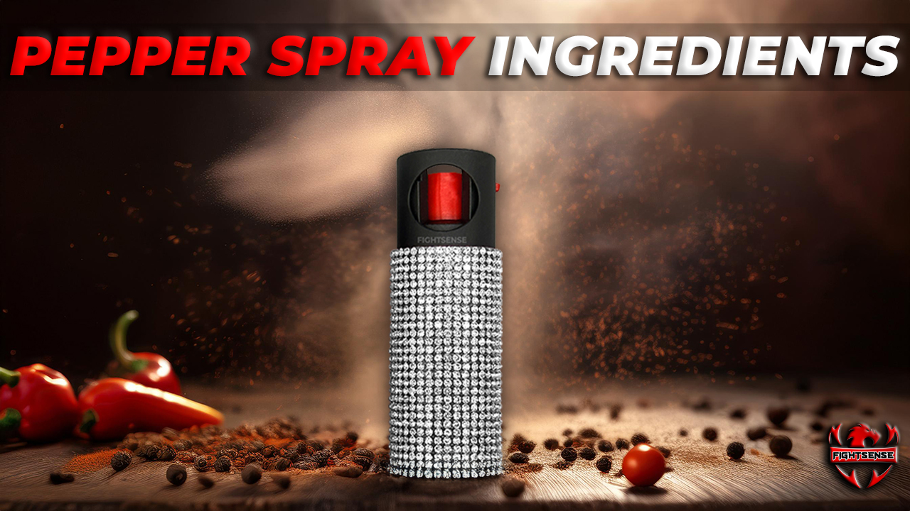 Pepper Spray Ingredients: What’s Inside for Your Safety - FIGHTSENSE