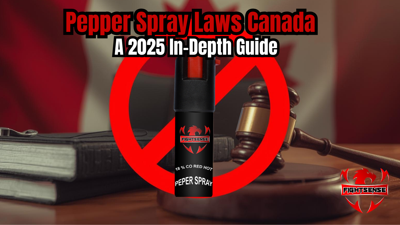 Pepper Spray Laws Canada: A 2025 In-Depth Guide - FIGHTSENSE