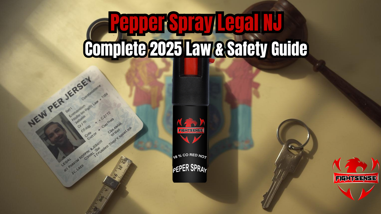 Pepper Spray Legal NJ: Complete 2025 Law & Safety Guide - FIGHTSENSE