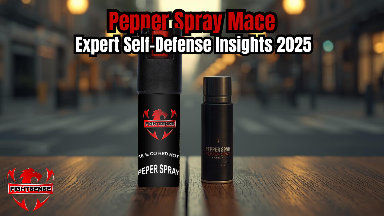 Pepper Spray Mace: Expert Self-Defense Insights 2025 - FIGHTSENSE