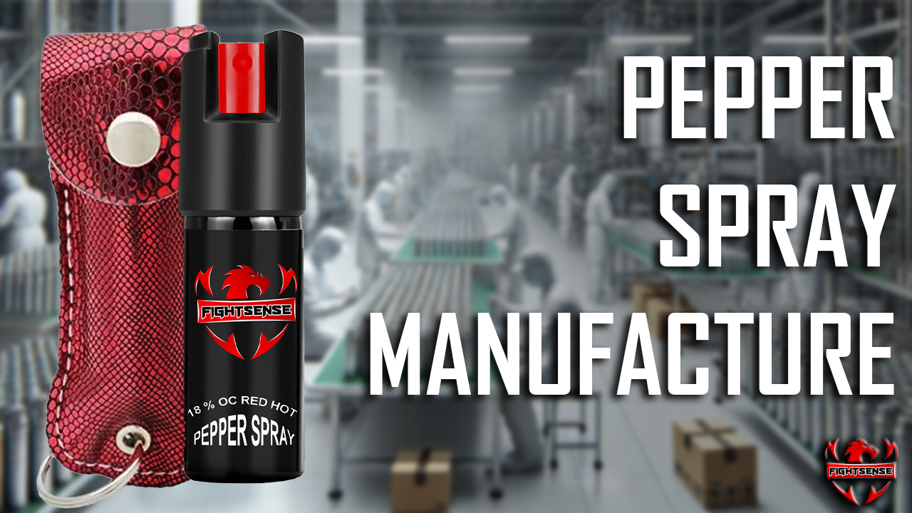 Pepper Spray Manufacturer: Reliable Defense Solutions - FIGHTSENSE
