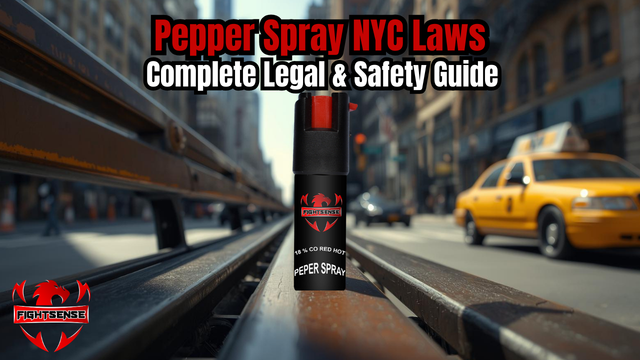 Pepper Spray NYC Laws: Complete Legal & Safety Guide - FIGHTSENSE