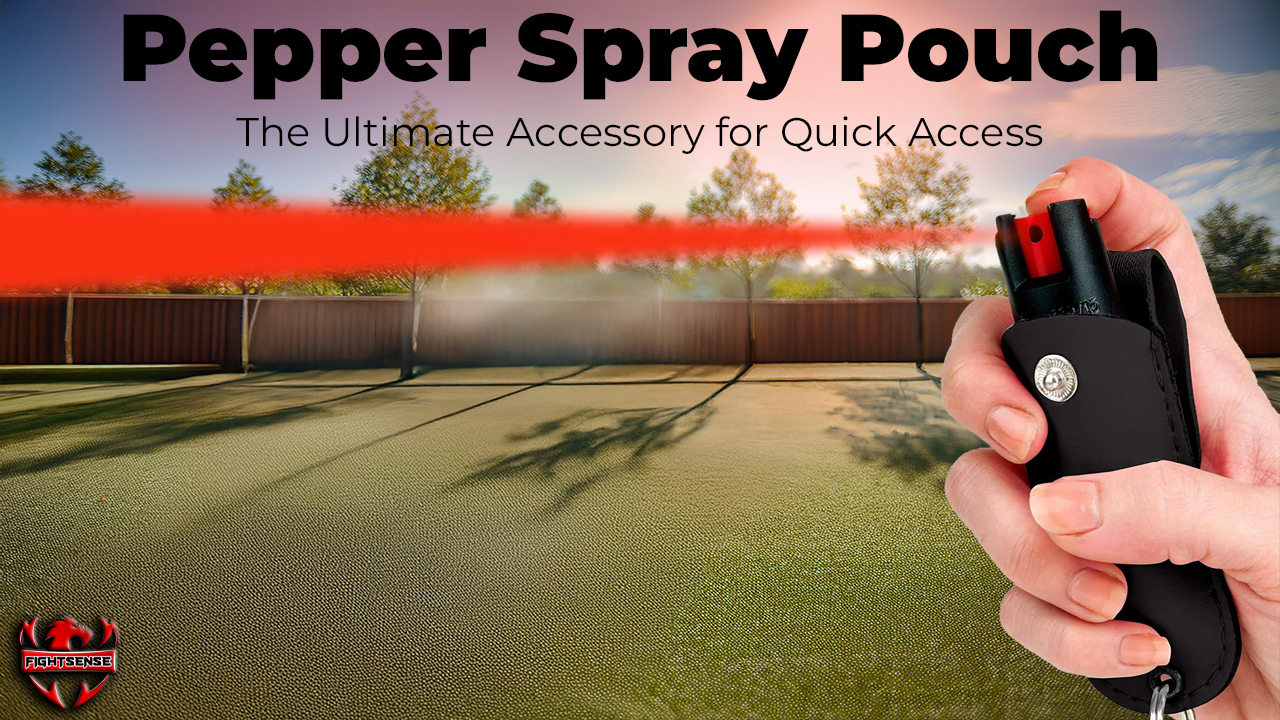 Pepper Spray Pouch: The Ultimate Accessory for Quick Access - FIGHTSENSE