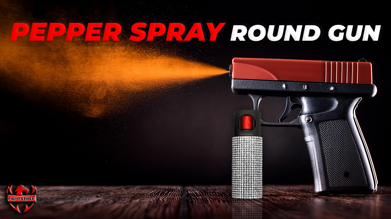 Pepper Spray Round Gun: The Ultimate Self-Defense Tool - FIGHTSENSE