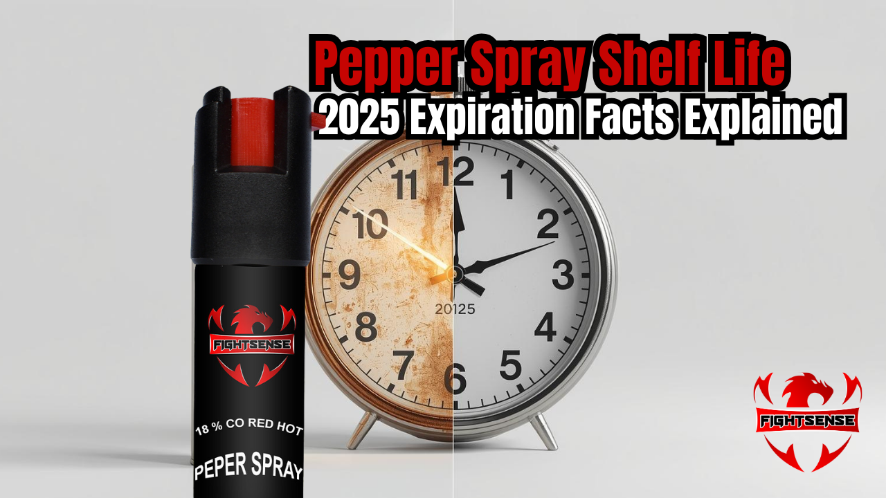 Pepper Spray Shelf Life: 2025 Expiration Facts Explained - FIGHTSENSE