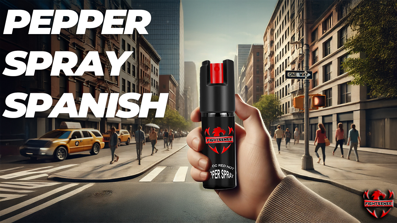 Pepper Spray Spanish Legalities and Safe Use Explained - FIGHTSENSE