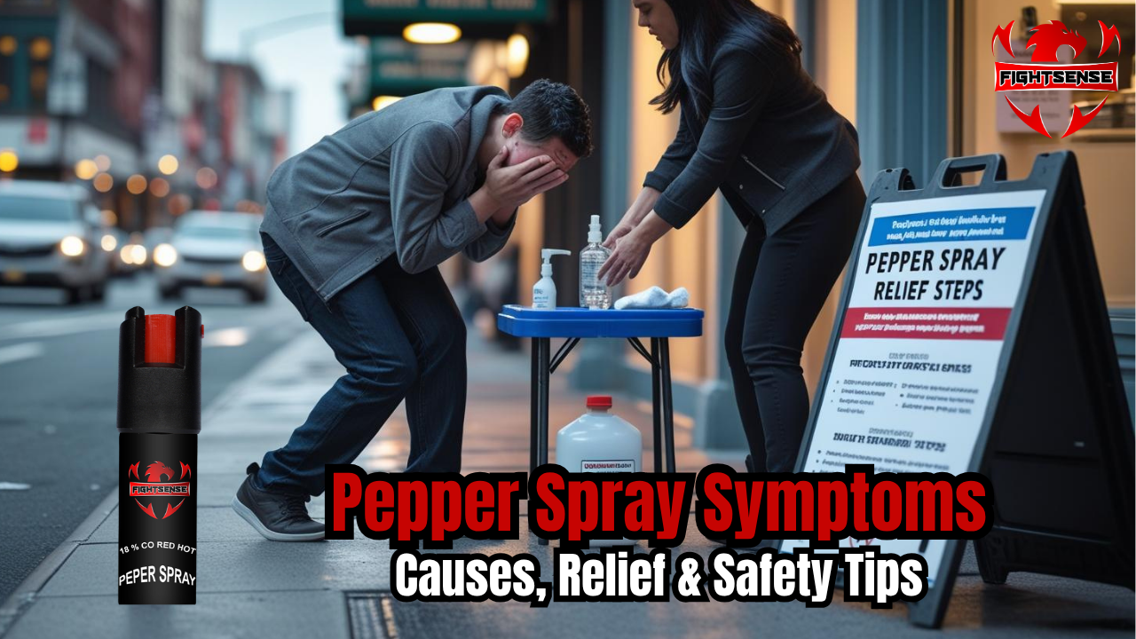 Pepper Spray Symptoms: Causes, Relief & Safety Tips - FIGHTSENSE