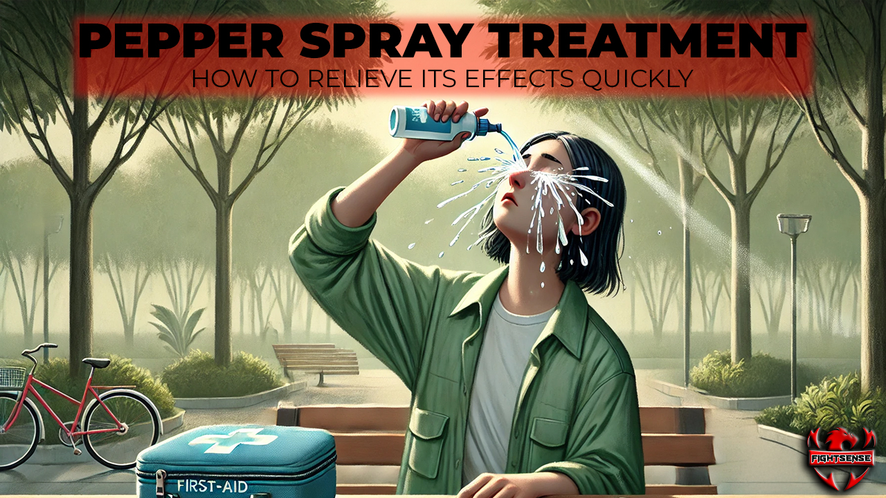 Pepper Spray Treatment: How to Relieve Its Effects Quickly - FIGHTSENSE