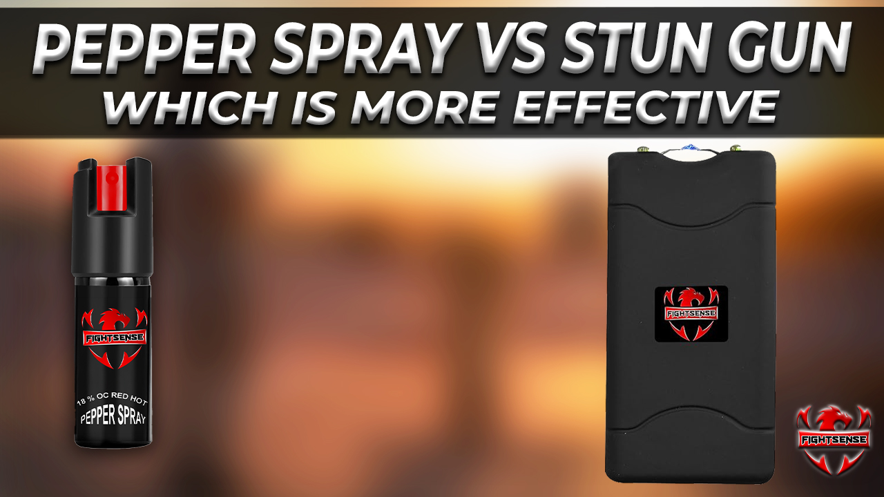 Pepper Spray vs Stun Gun: Which is More Effective? - FIGHTSENSE